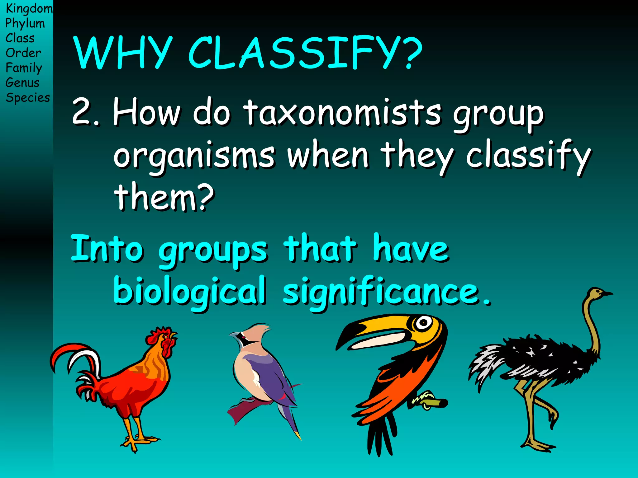 Taxonomy ppt | PPT