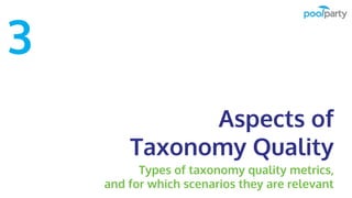 Taxonomy Quality Assessment | PPT