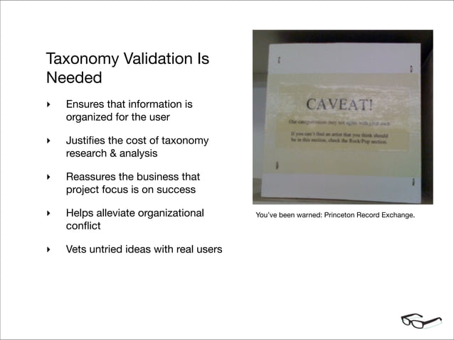 Taxonomy Validation | PPT