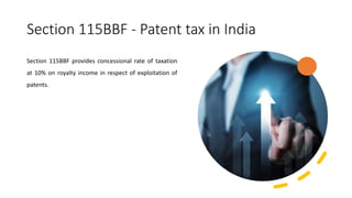 Tax on patent royalty | PPT