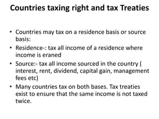 Tax Planing Schemes of Multinational Companies | PPTX