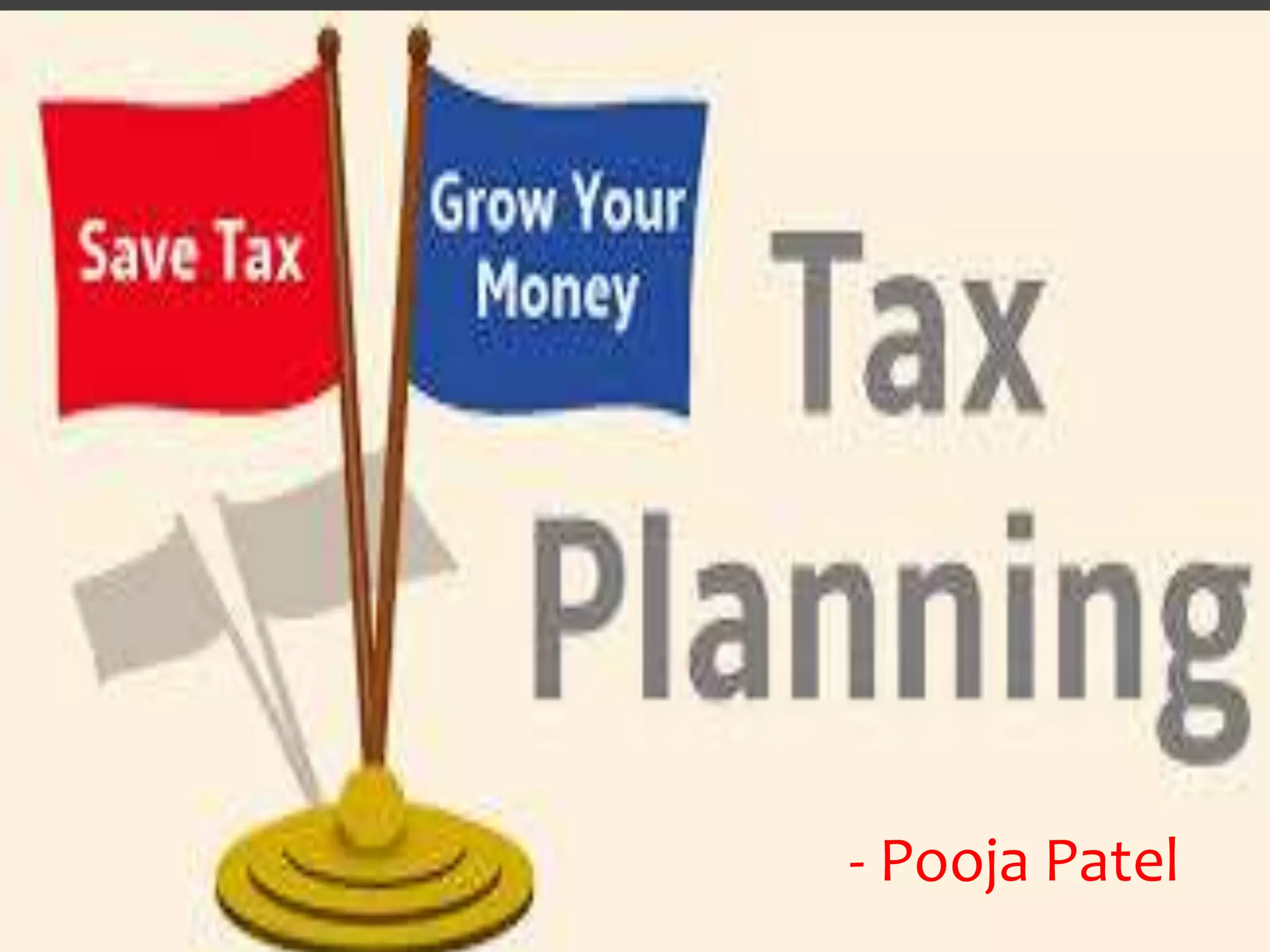 Tax Planning in India | PPTX