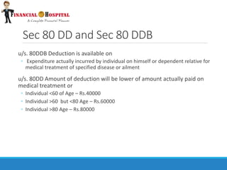 Tax planning for salaried individual | PPTX