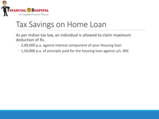 Tax planning for salaried individual | PPTX