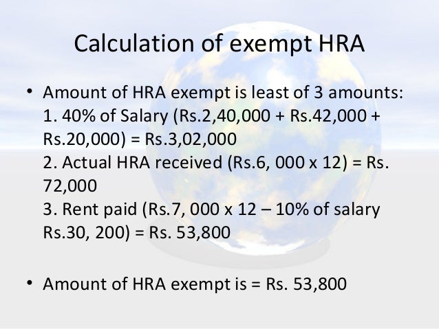 Tax presentation salaries part i