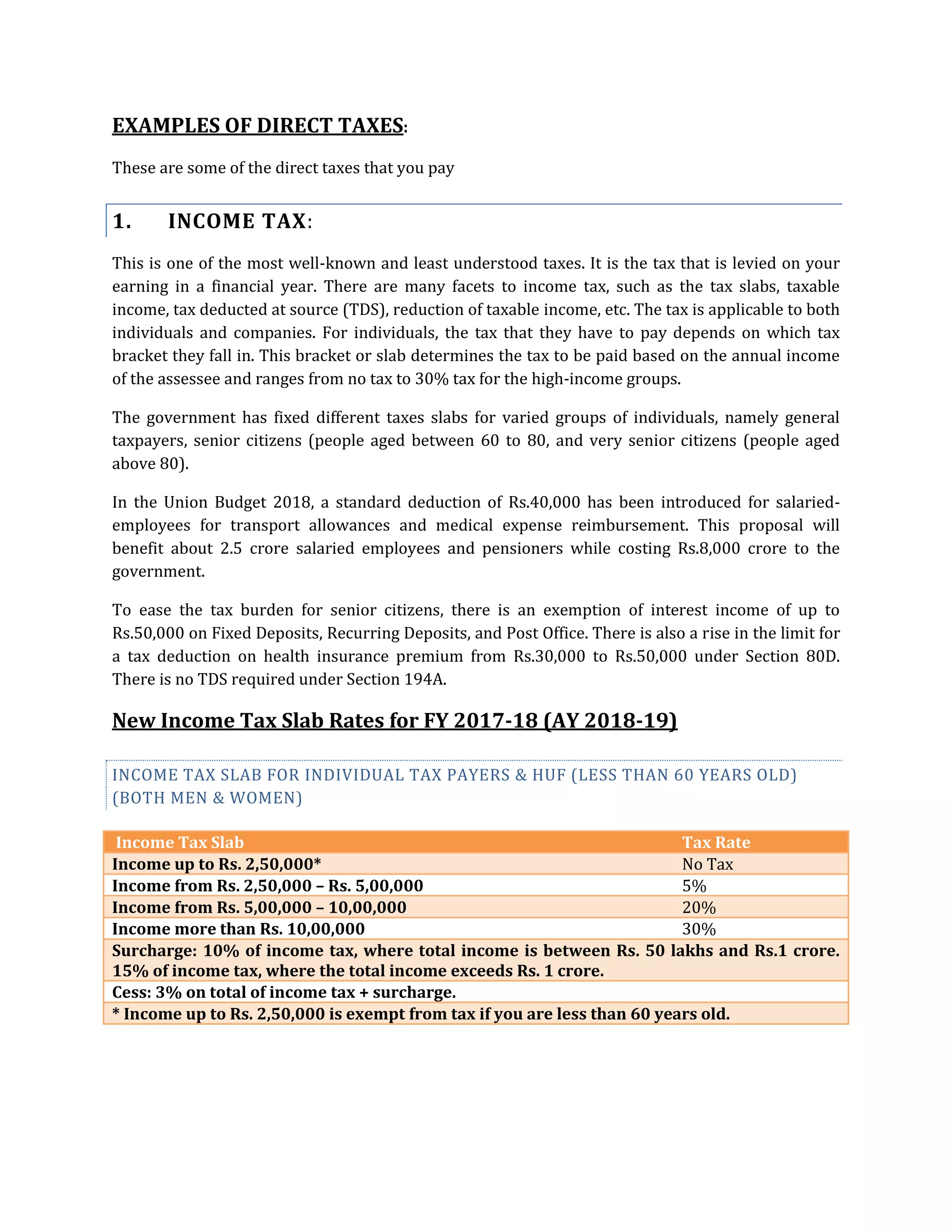 Tax provision in India l harishankar sahu | PDF