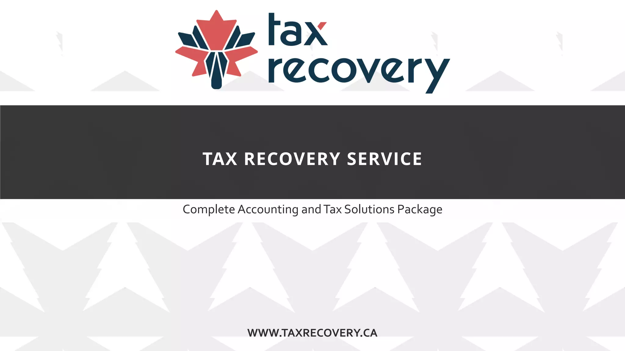 Tax Recovery Service - Tax Recovery | PDF | Personal Taxes | Personal ...