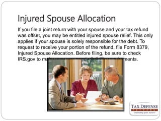 The Facts about Refund Offsets | PPTX | Personal Taxes | Personal Finance