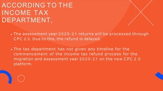 Tax refund ppt | PPTX