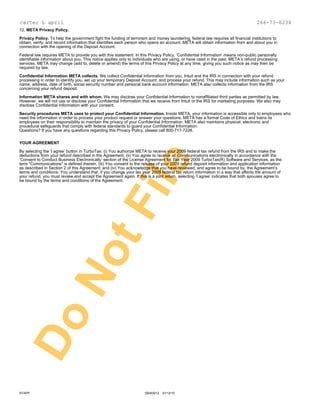 Tax return | PDF