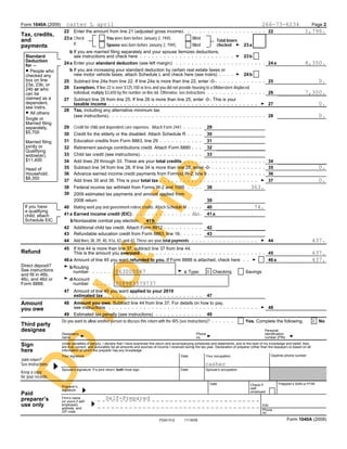 Tax return | PDF | Business Accounting & Finance | Business