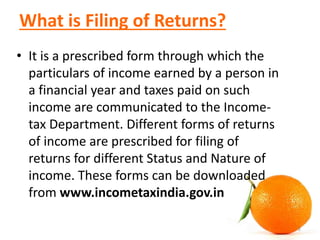 Tax return | PPT