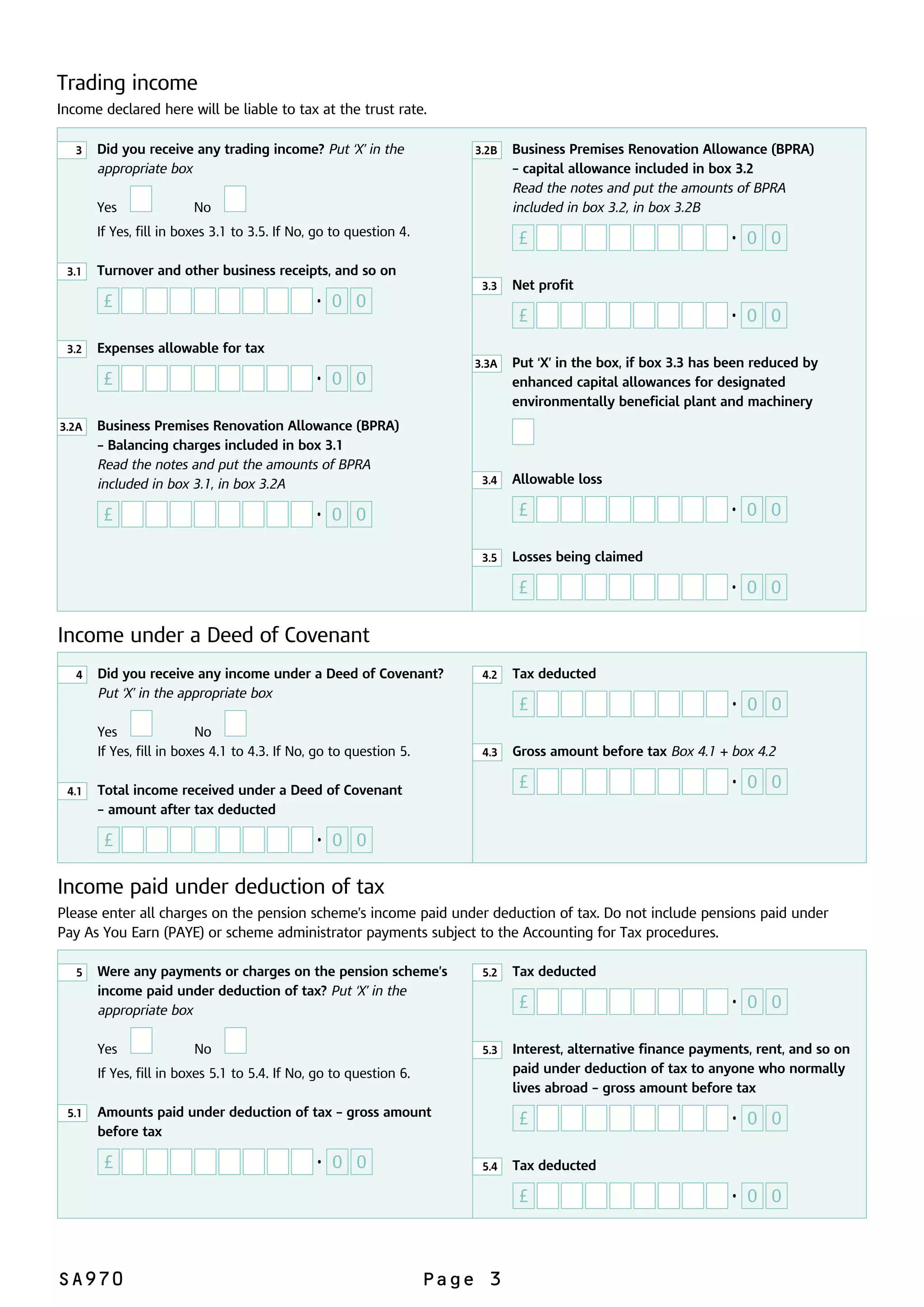 Tax return for trustees of registered pension schemes | PDF