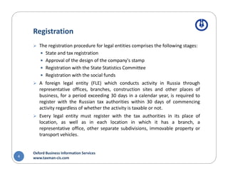 Tax Russia | PDF