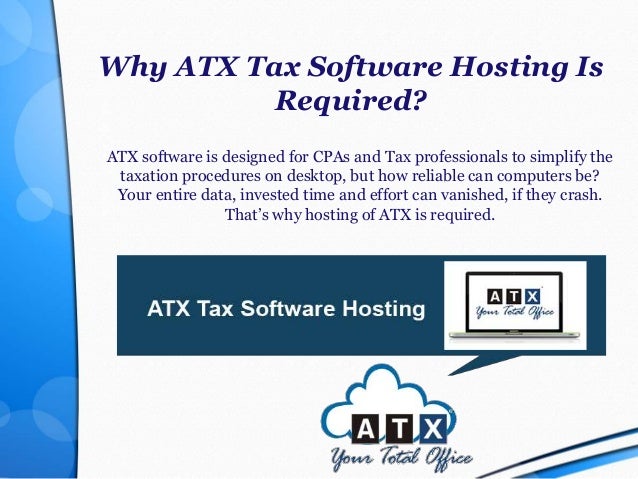 ATX Tax Software Hosting