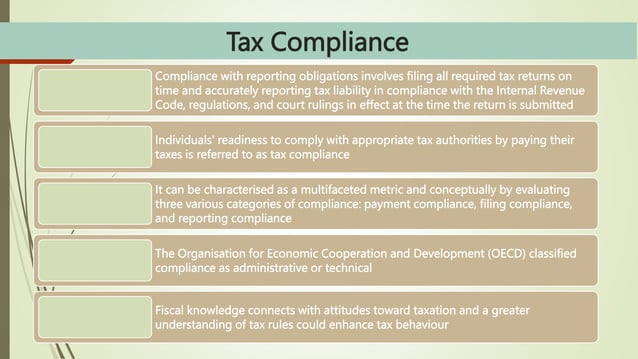 Tax System, Behaviour, Justice, and Voluntary Compliance Culture in ...
