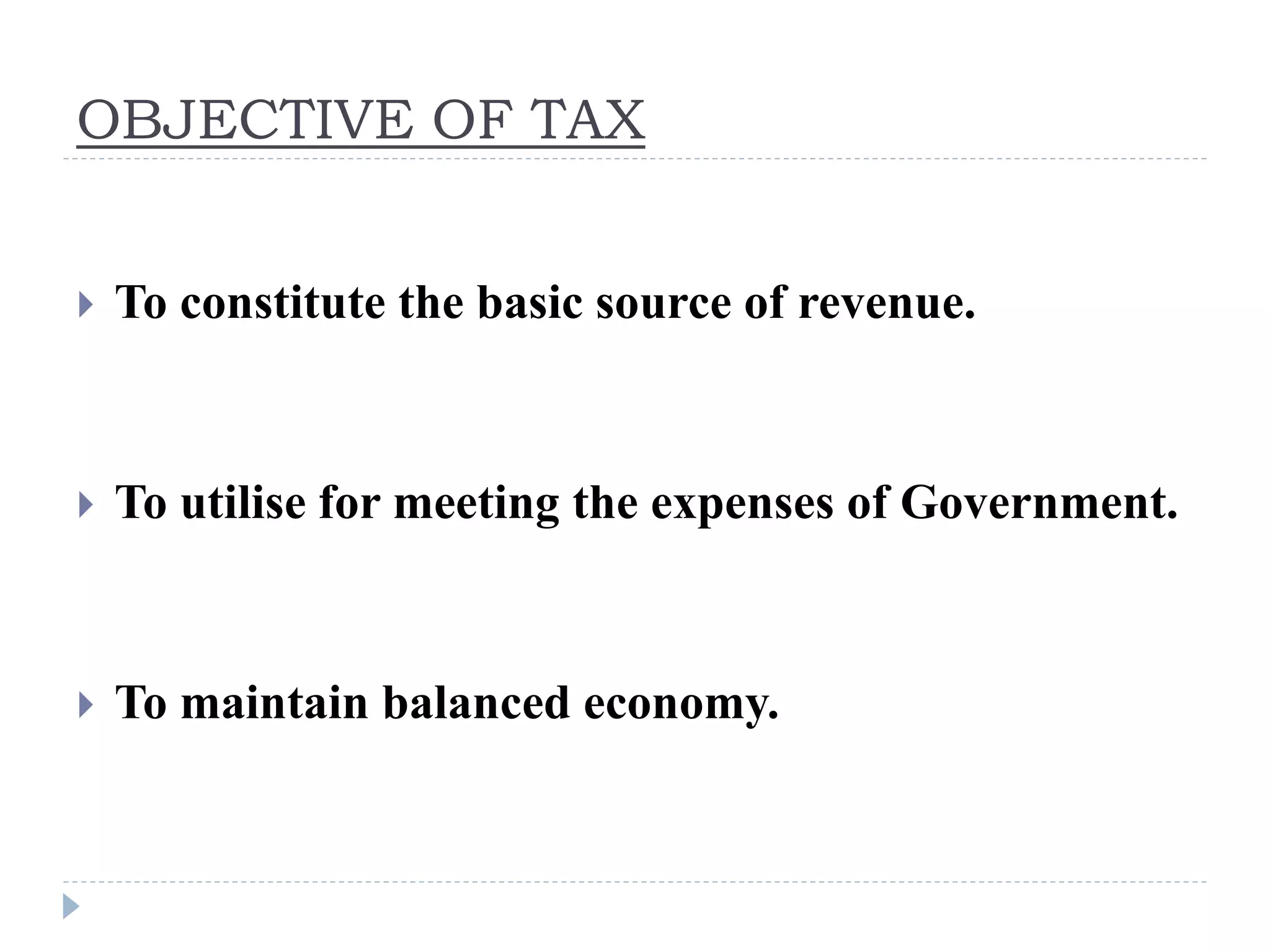 Tax system in india | PPTX