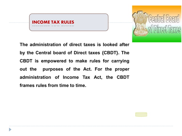 Tax system in india | PPT