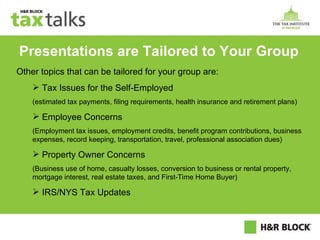 Tax Talks | PPT