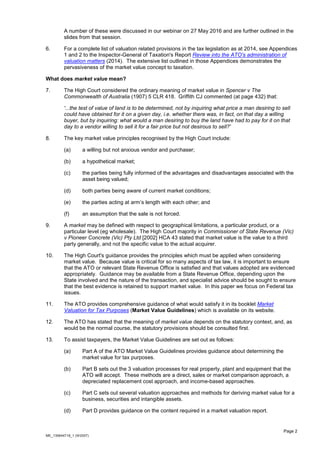 Tax valuations paper | PDF