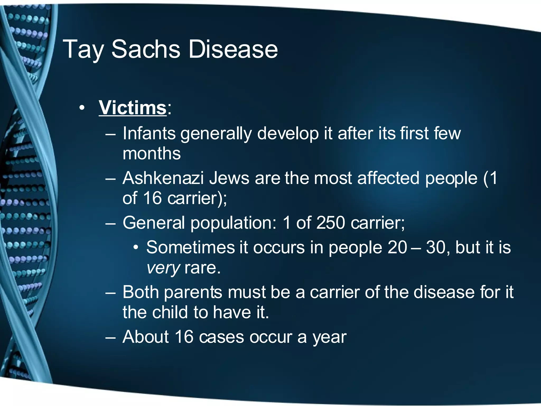 Tay Sachs | PPT