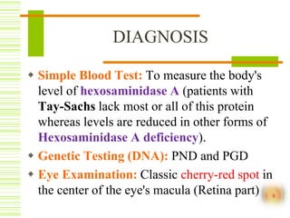TAY-SACHS DISEASE | PDF