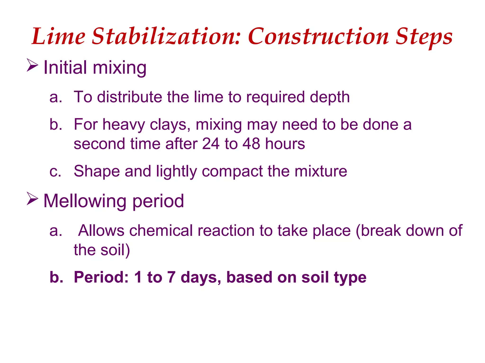 Subgrade Stabilization: Materials & Methods | PPT