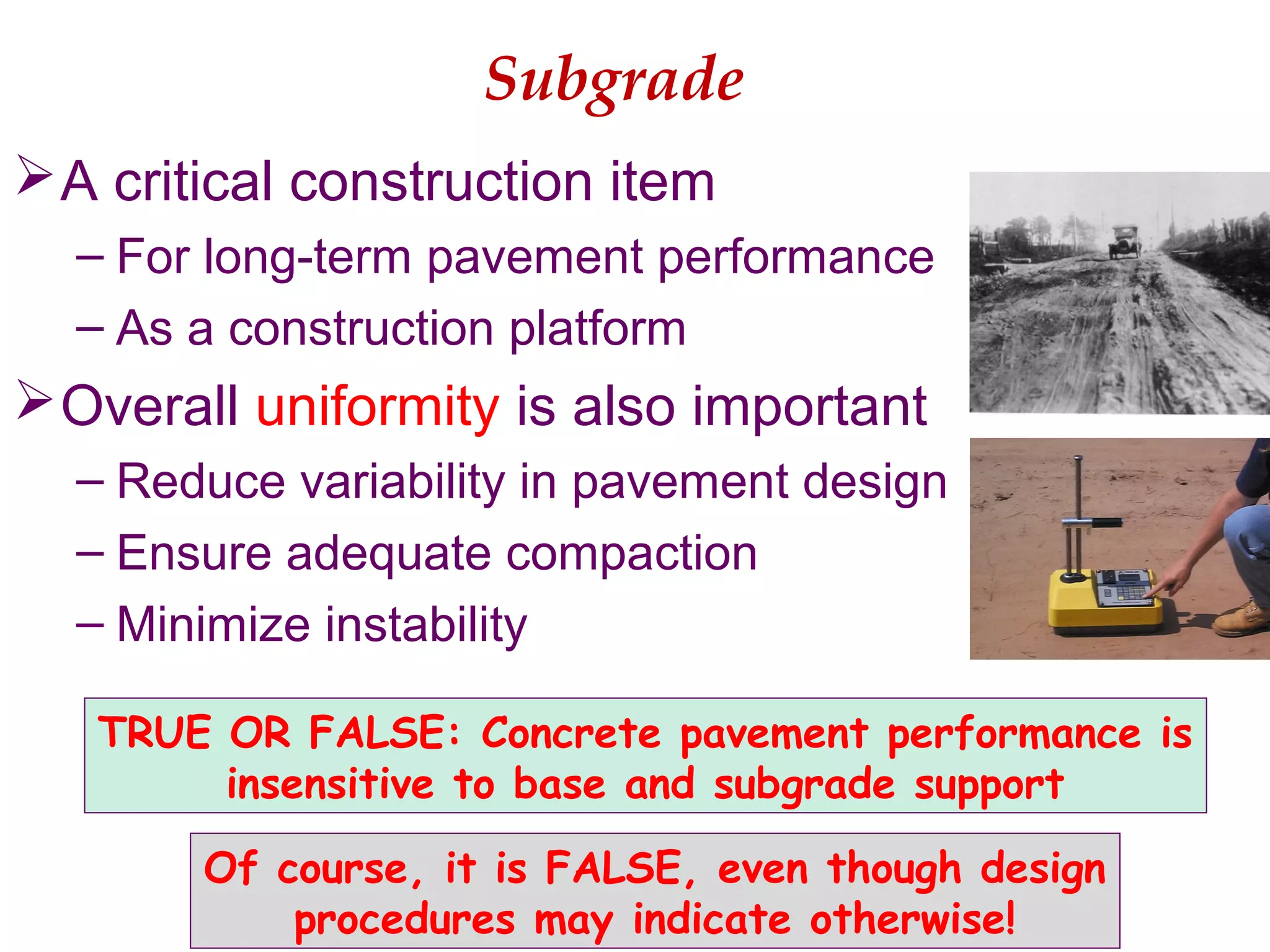 Subgrade Stabilization: Materials & Methods | PPT