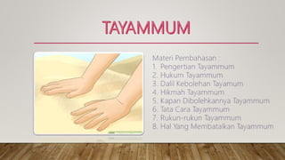 Tayammum | PPTX