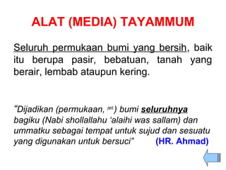 Tayammum | PPT