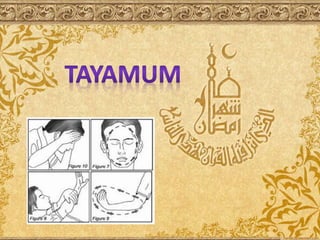 Tayamum tingkatan 1 | PPTX