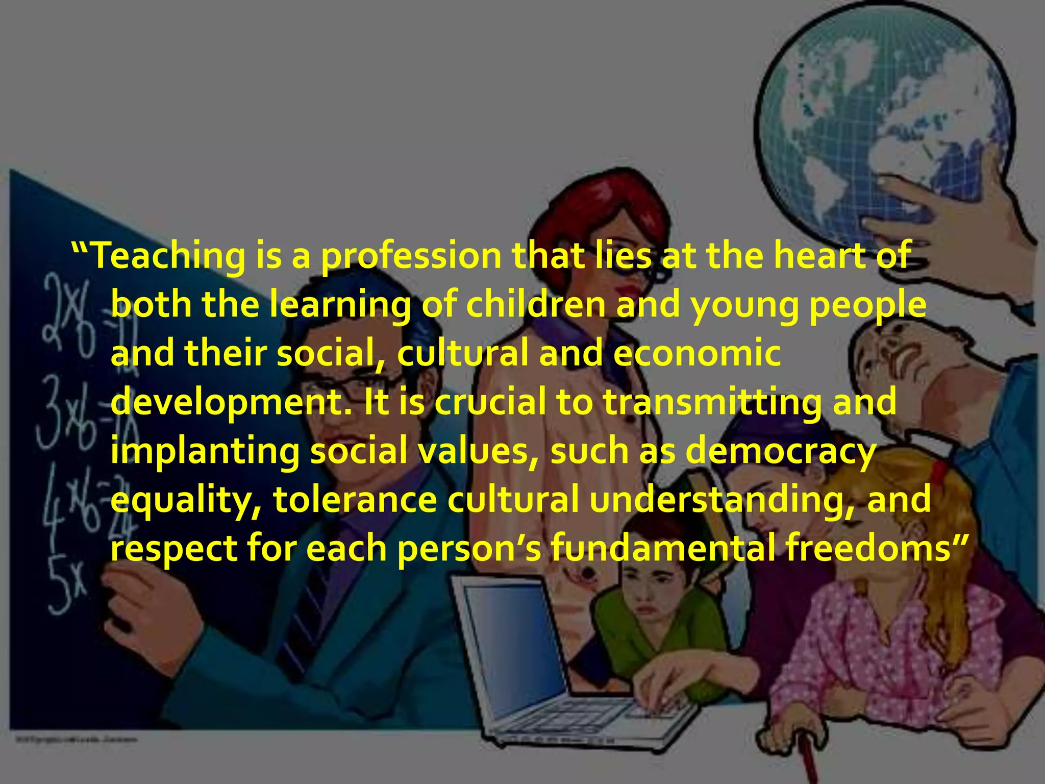 TEACHING PROFESSION | PPTX