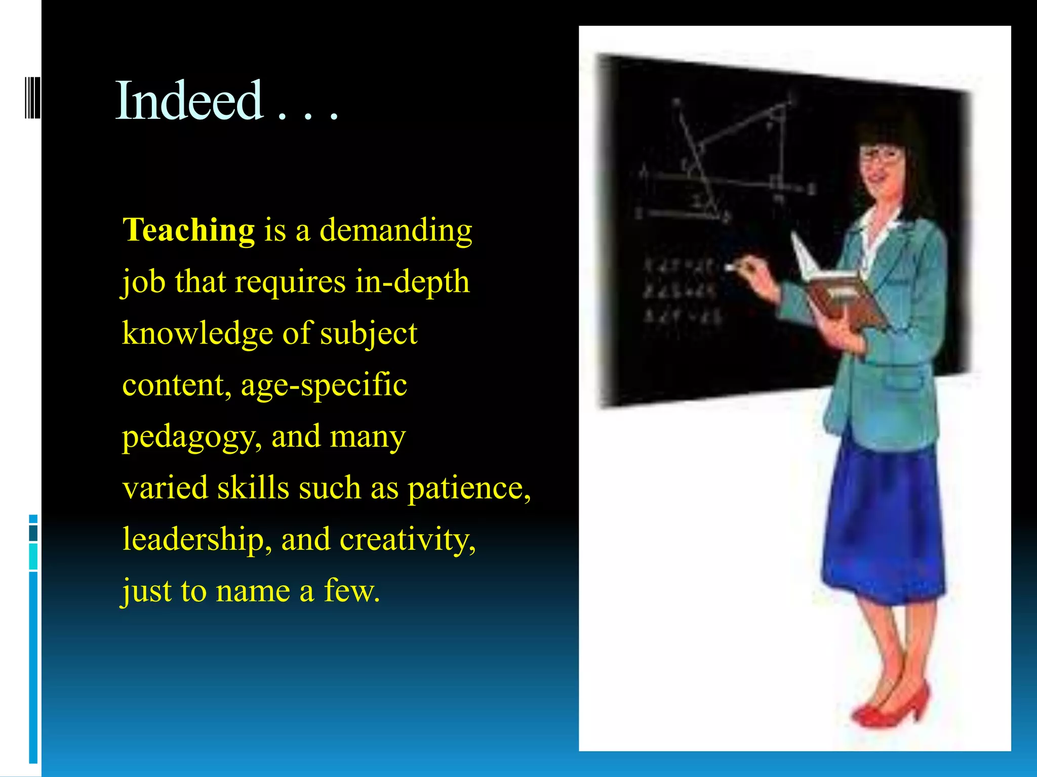 TEACHING PROFESSION | PPTX