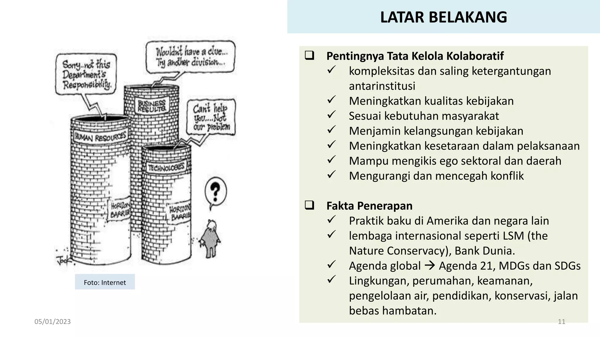 Tata Kelola Kolaboratif dalam Desain Kebijakan Publik. Studi Kasus ...