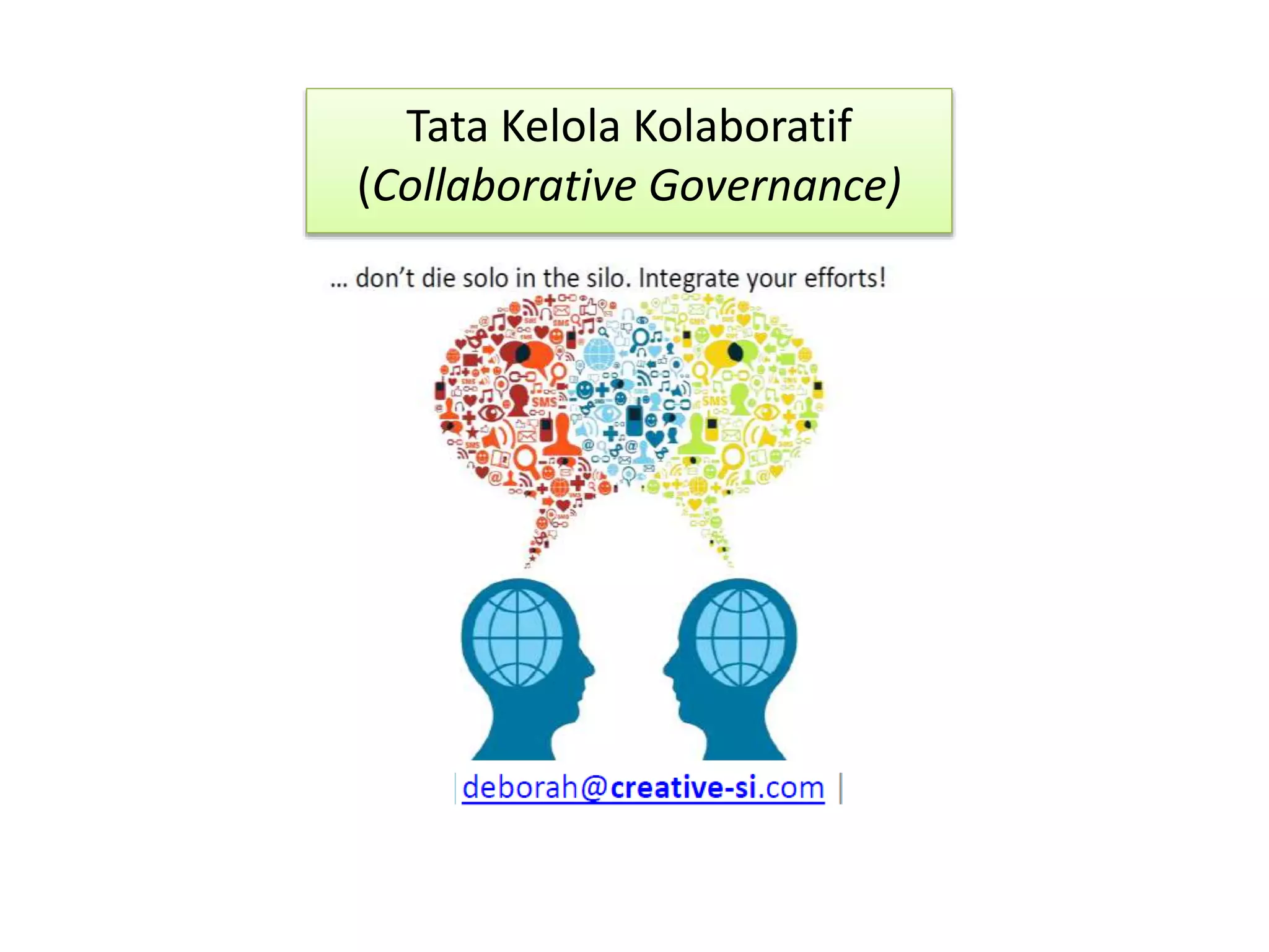 Sekilas Tata Kelola Kolaboratif | PPTX