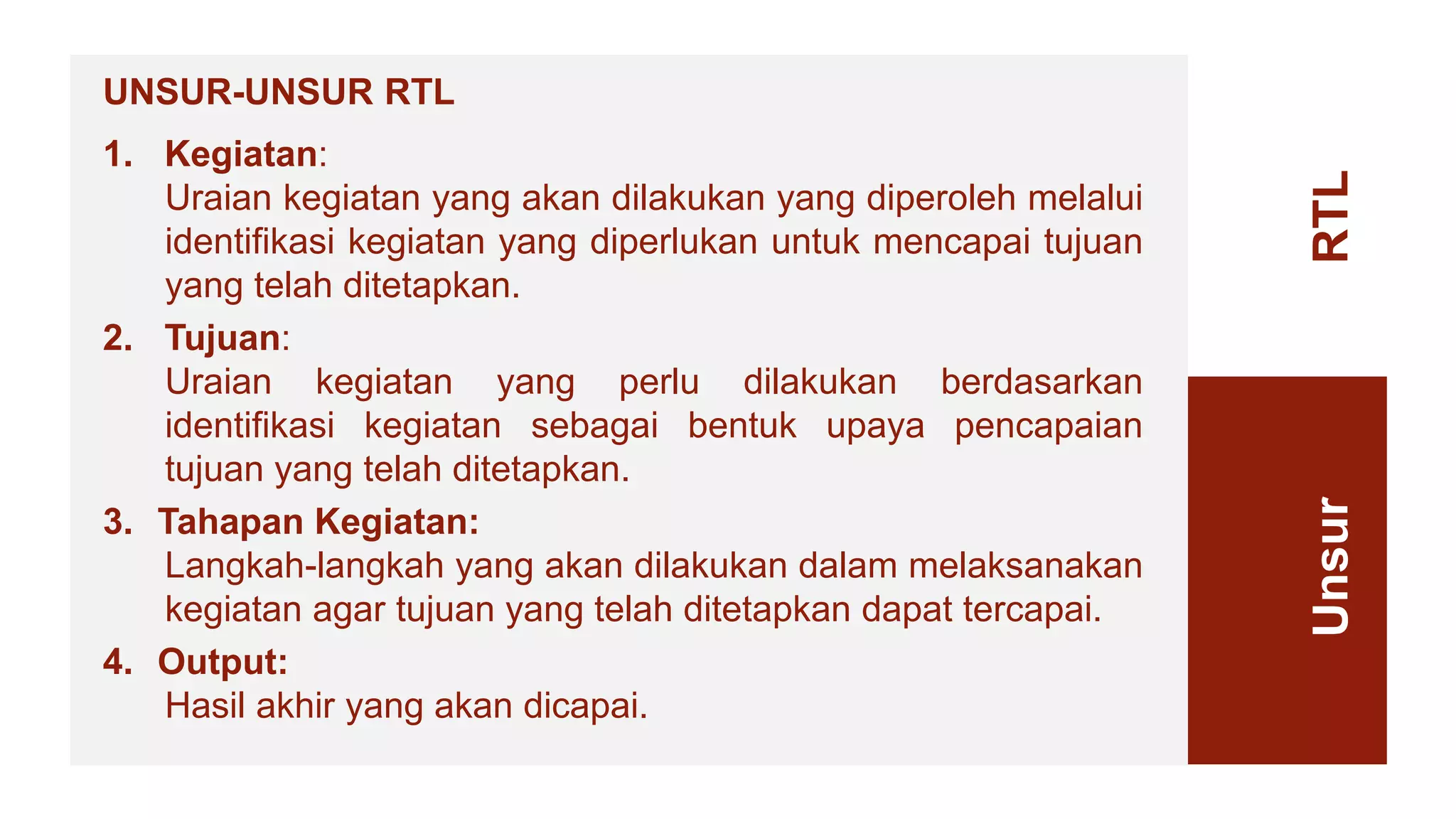 Tayang rtl pelatihan | PPT