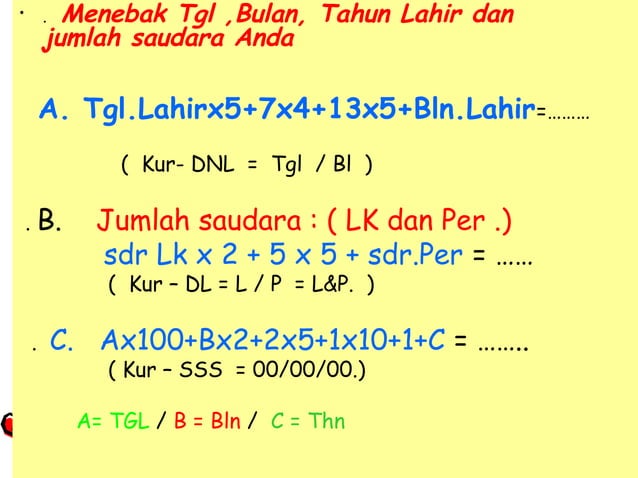 Tayang tebak angka | PPT