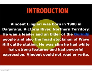 Vincent Lingiari | PDF