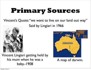 Vincent Lingiari | PPT