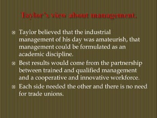 Frederick Taylor | PPTX