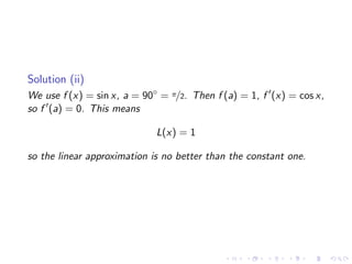 Taylor Series Polynomial