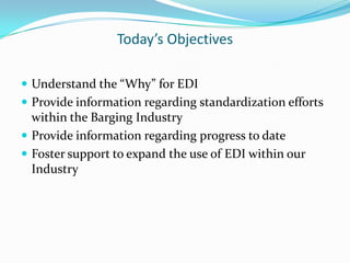 Marine Industry EDI Initiative | PDF