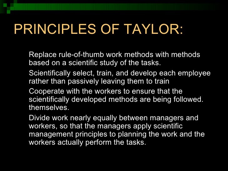 Taylorism