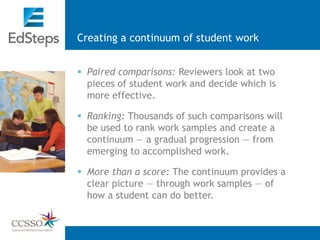 Edsteps Process CCSSO | PPT