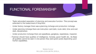 Taylor 's principles of scientificmanagement | PPTX