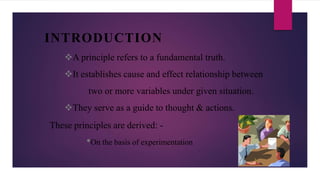 Taylor principles of scientific management | PPTX