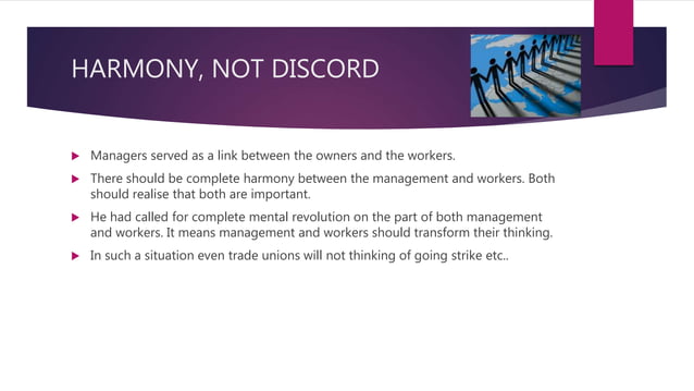 Taylor principles of scientific management | PPTX