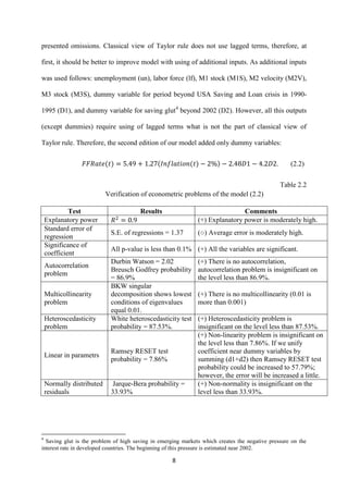 Taylor rule | PDF