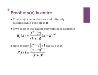 Taylor series | PDF