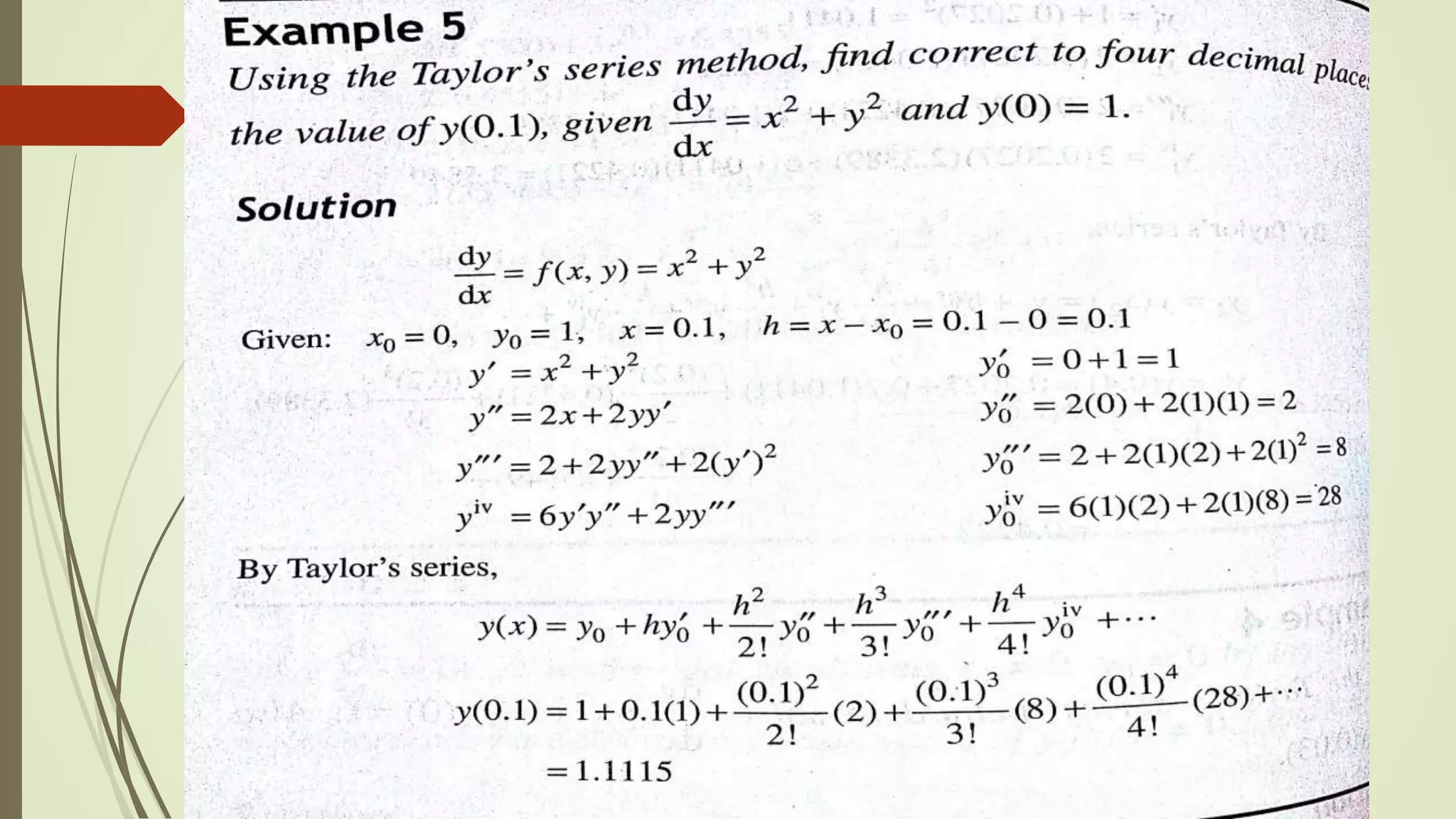 Taylor series | PPTX